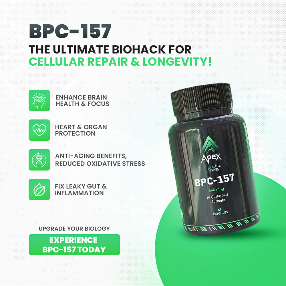 BPC-157 Body Protection Compound – Apex Black Label
